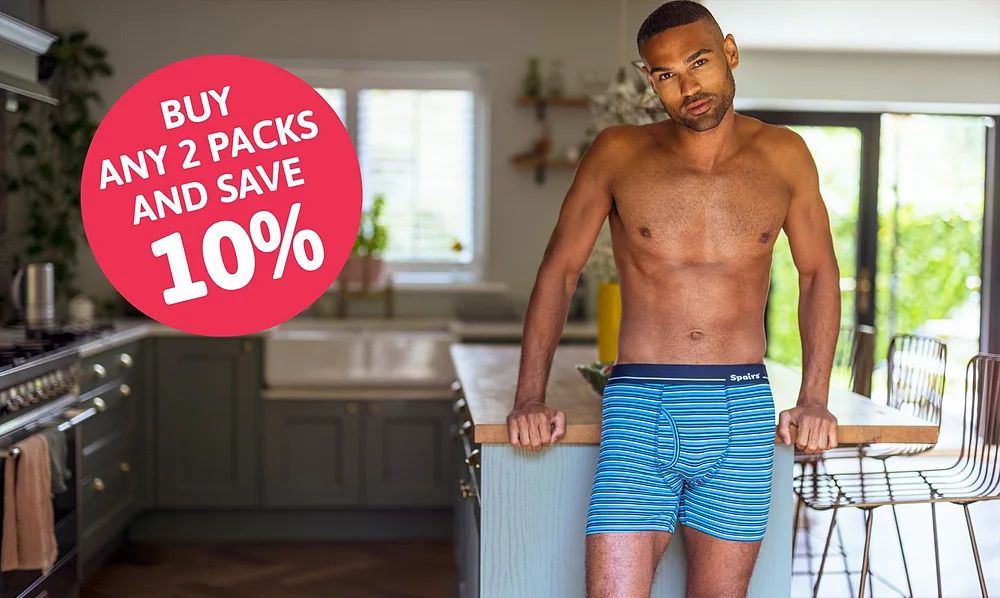 Men's Bamboo Boxer Shorts - Spairs